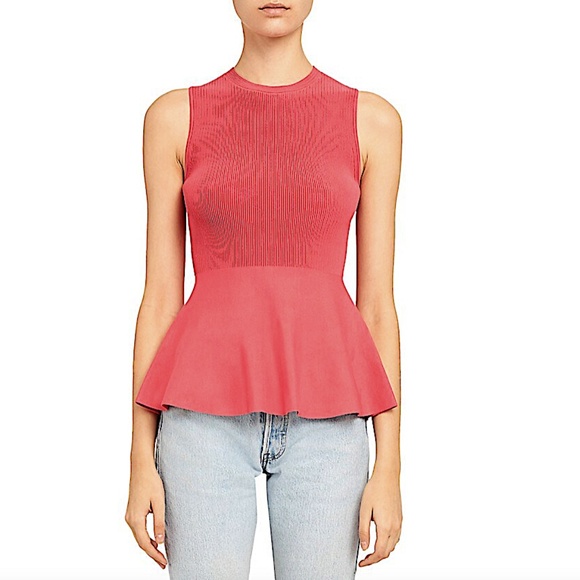 Theory | Sweaters | Theory Textured Gloss Shell Top Colorwatermelon ...